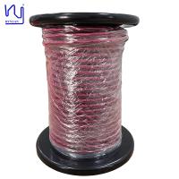 China Litz Wire Silk Covered Copper Insulated Heating Enameled Stranded QA-1 0.2mm for sale