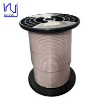 China Flat Litz Wire 0.05mmx4875 Silk Covered Litz Wire For Transformer for sale
