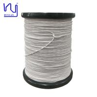 China 2USTC High Frequency Silk Coated Litz Wire 0.1x300Multi Strand Wires For Transformer for sale