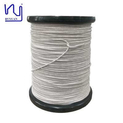 China 2USTC High Frequency Silk Coated Litz Wire 0.1x300Multi Strand Wires For Transformer for sale