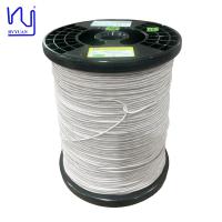 China 0.1mm High Frequency Wire Enameled Magnet Wire Silk Covered Copper Litz Wire for sale