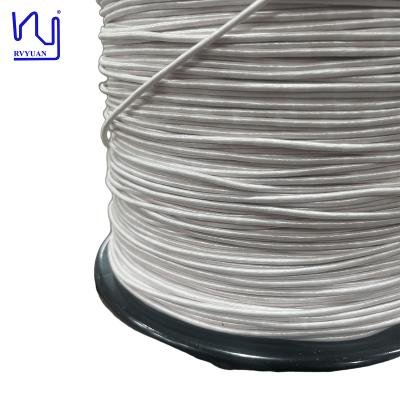 China 2USTC-F 0.1mmx300 Nylon Serving Litz Wire for Transformer Copper Litz Wire for sale