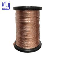 China 2UEW-H 0.1mm 38 AWG *180 Strands enameled Copper Litz Wire For Transformer for sale