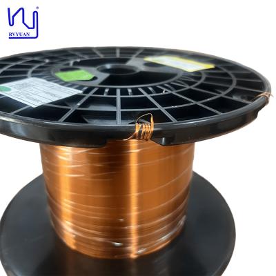China Super thin Enameled Flat Copper Wire  0.175mmx0.88 Enameled Copper Wire for sale