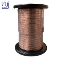 China 3500V 2UEW-F-PET(N) 12.1mm*3.4mm Rectangular Mylar Litz Wire For Transformer for sale