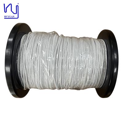 China Ultra-Fine 0.03mm x 4000 Strands Natural Silk Covered Litz Wire Premium Choice for High-Fidelity Audio Applications for sale