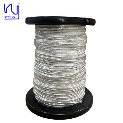 China 2USTC 0.03X4000 Natural Silk Covered Litz Wire Single Or Double Served Litz Wire for sale