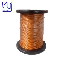 China 6000V Taped litz wire 3UEW-F 0.07X800 single serving litz wire for Vehicle for sale