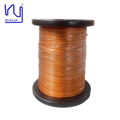 China 6000V Taped litz wire 3UEW-F 0.07X800 single serving litz wire for Vehicle for sale