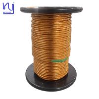 China 0.32mm Diameter 6000V Breakdown Voltage 156 Strands PI Taped Litz Wire for Automotive Grade Applications for sale