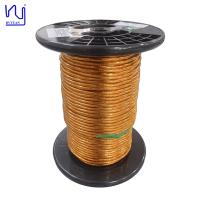 China PI Taped Copper Litz Wire 0.32mm 156 Strands 6000V Insulated Stranded Wire for EV Vehicle for sale