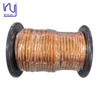 China PI/PET/PTFE/ETFE Insulation Copper Litz Wire 0.32mm 250 Strands For High Frequency Applications for sale