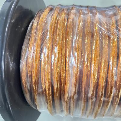 China 6KV Breakdown Voltage 250 Strands High Frequency Insulation Copper Litz Wire for Transformer Winding for sale