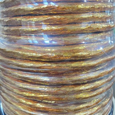China High-Temperature PI Insulated Taped Litz Wire 0.32mmx528 Strands with 6000V Breakdown Voltage for sale
