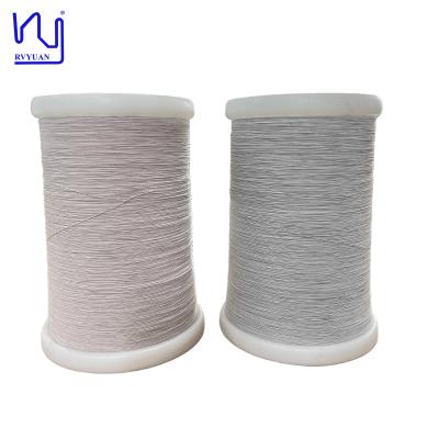 China 2USTC-H 19 Strands 42AWG Natural Silk Covered Copper Litz Wire for High-End Audio Cable for sale