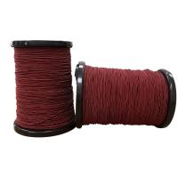 China Red 2USTC-F Nylon Served Litz Wire 0.08mmX270 Single Layer Stranded Enameled Copper Wire Class F for High Frequency Use for sale