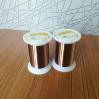 China UEW Insulation Super Thin Enameled Copper Wire For Electronic Coils for sale