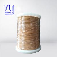 China Uew 1.00mm Tiw Triple Insulated Wire Yellow Color for sale