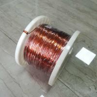 China AIW 220 1.0mm High Temperature Flat Rectangular Enameled Copper Wire for Vehicle for sale
