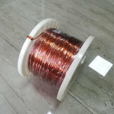 China AIW 220 1.0mm High Temperature Flat Rectangular Enameled Copper Wire for Vehicle for sale