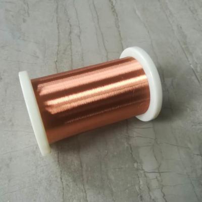 China Magnet Hot Air Self Bonding Wire 0.030mm Enameled Copper To Speaker Winding for sale