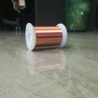 China 3uew 155 Enamel Coated Copper Wire 0.012mm Super Thin Magnet for sale