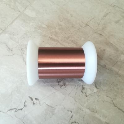 China Super Thin Copper Wire Enamel Coating 30 Gauge 0.012mm Insulated Solid for sale