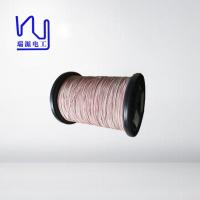 China 0.03-0.8mm Litz Copper Wire Silk Covered Double Layer High Frequency for sale