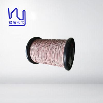 China 0.03-0.8mm Litz Copper Wire Silk Covered Double Layer High Frequency for sale