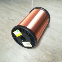 China 0.071mm Solderable Enamelled Copper Wire 2uew / 3 Uew For Motors Winding for sale