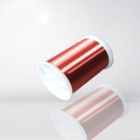 China Super fine Enamelled Self Bonding Wire 0.012 - 0.8mm Copper Magnet Wire With Good Conductivity for sale