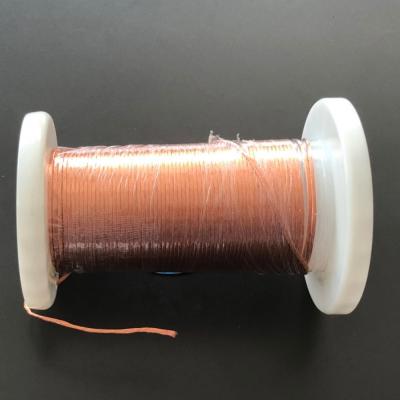 China 0.10*851mm Taped Litz Magnet Wire Copper Insulated Stranded Rf Transformers for sale