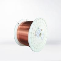 China UEW Class 180 Enameled Rectangular Copper Wire Ultra Thin Flat Wire Self Bonding Polyurethan for sale