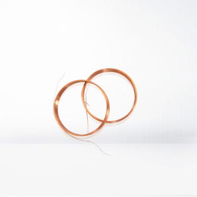 China 0.012 - 0.8mm Extreme Ultra Thin Enameled Copper Wire Multiple Color Magnet Wire For Generators for sale