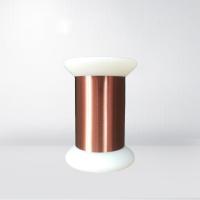 China 20 - 56 AWG Multi Applications Ultra Thin Enameled Copper Wire Self Bonding Magnet Wire With Good Solderability for sale