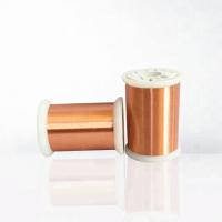 China 0.012mm - 0.8mm Good Solderability Ultra Fine Enameled Copper Wire Magnet Wire For Ignition Coils for sale