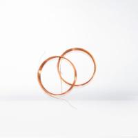 China 0.032mm Ultra Fine Copper Wire Polyurethane Insulation Enameled Magnet Wire With Multi Color Option for sale