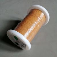 China Class B / F Triple Insulated Wire 0.40mm Tiw Solid Copper Winding Wire for sale