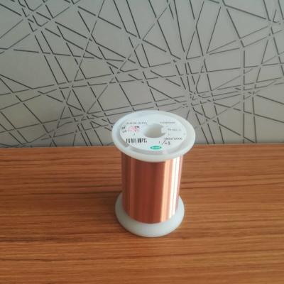 China Super Self Bonding Wire 0.03mm 50 Awg Gauge Enameled Copper Wire For Coils Winding for sale