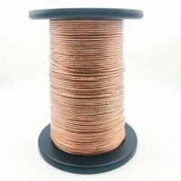 China Pet Mylar Copper Litz Wire 120 Degree High Voltage Stranded for sale
