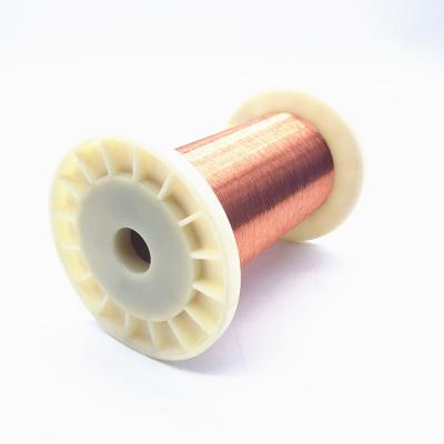 China 155 Class UEW155 0.032mm Magnet Enameled Copper Wire for sale