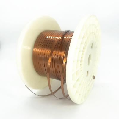 China UEW Class 180 Thickness 0.5mm Rectangular Copper Wire for sale