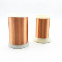 China Polyurethane Class 155 0.08mm Enamelled Copper Winding Wire for sale