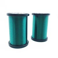 China Awg 41.5 0.065mm Guitar Pickup Coil Wire Plain / Polyurethane Enameled Copper for sale