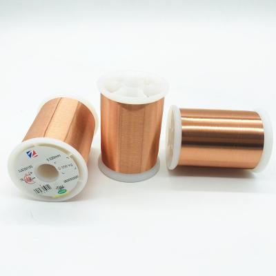 China Super Thin 57 Awg Enamelled Copper Wire Magnet Insulated For Small Motor for sale