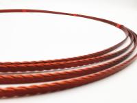 China 0.2mm Copper Litz Wire Enameled Stranded Ctc Conductor for sale