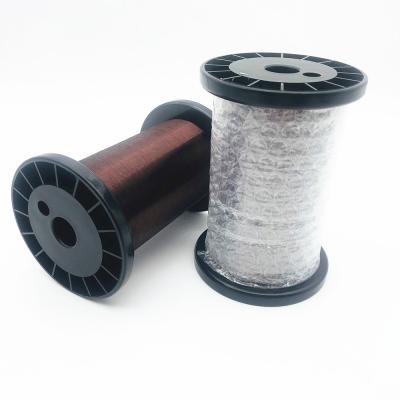 China 0.063mm Dark Brown Plain Coating 42 Awg Magnet Wire for sale