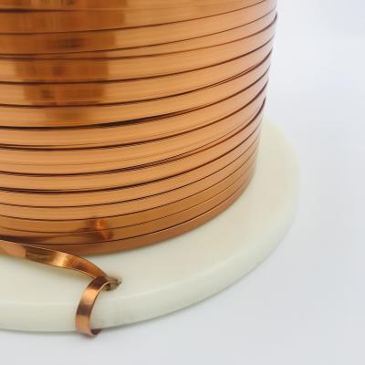 China Polyamideimide Rectangular Copper Wire High Temperature Enameled for sale