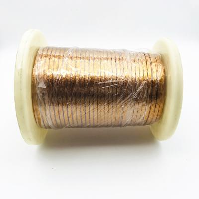 China 5600v Taped Copper Enameled Wire 0.05 X 120 High Frequency Flat Litz Wire for sale