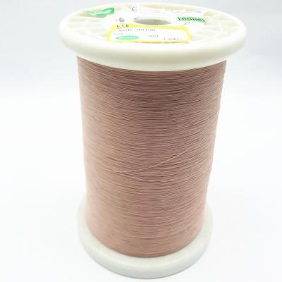 China Ustcf 155 48awg/10 Copper Stranded Wire Dacron Silk Covered Litz for sale